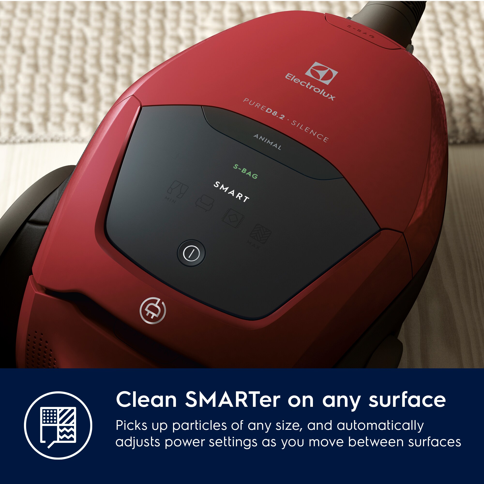 Pure D8 med pose 57 dB Støvsuger | Electrolux